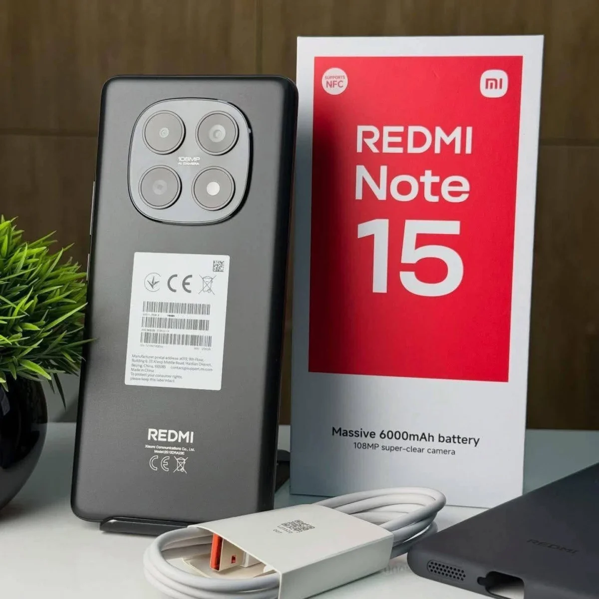Redmi Note 15 (256GB/8GB; 108MP Triple Camera; 6000mAh)